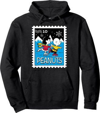 Peanuts Lucy und Charlie Winterstempel Pullover Hoodie