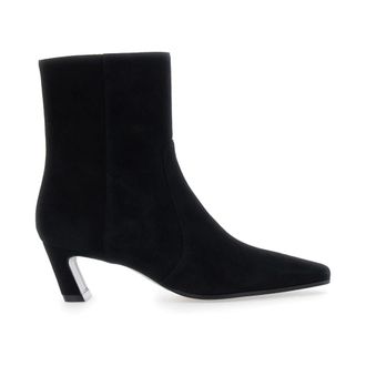 Stuart Weitzman Stassi Zip Bootie 50 - - Shoes - Damen - Schwarzk - 41 EU