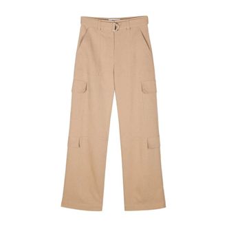 Msgm Weite Hosen - - Trousers - Damen - Beige - L