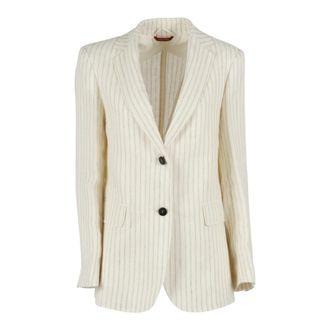 Max Mara Giacca Elogio - - Jackets - Damen - Beige - L