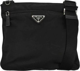 Prada unisex, Pre-owned, Noir, Taille: ONE Size Sac bandouli&egrave;re vintage Pre-owned
