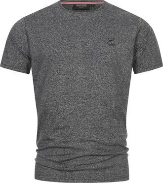 Indicode Herren INWalmore T-Shirt mit Rundhals-Ausschnitt | Herrenshirt Sommershirt Black, XL