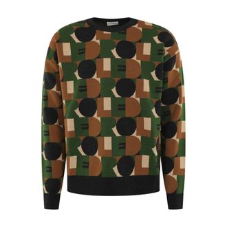Dr&ocirc;le de Monsieur Rundhals-Strickware - - Knitwear - Herren - Mehrfarbig - S