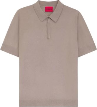 HUGO BOSS Homme, Tops, Brun, Taille: M Hugo - Hauts > Polo Chemises