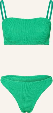 Hunza G Bustier-Bikini gruen