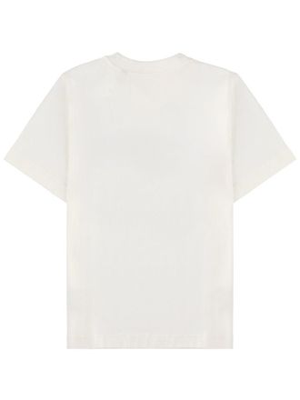 Burberry Logo-Print Cotton T-Shirt - White