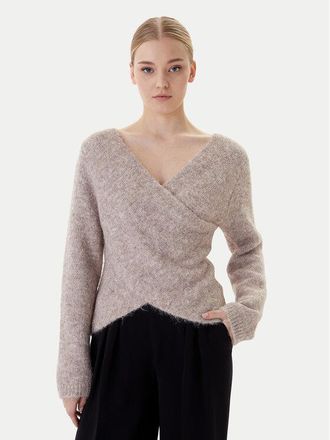 Only Pullover Zaggie 15376349 Beige Regular Fit