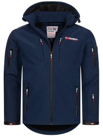 Geographical Norway Softshelljacke Herren Fr&uuml;hlings Softshell &Uuml;bergangs Jacke Outdoor Regen &Uuml;bergang
