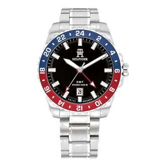 Tommy Hilfiger Th85 Uhr - - Accessories - Herren - Grau - ONE SIZE
