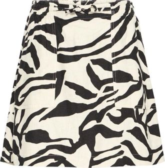 Ichi Ichi, Femme, Jupes, Multicolore, Taille: 40 FR Short Skirt