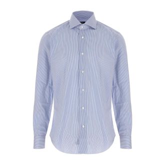 Barba Herren, Shirts, Blau, MGröße