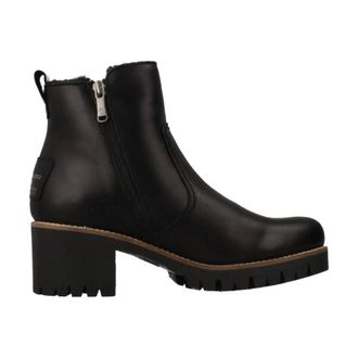 Panama Jack Stilvolle Absatzstiefel zum Reisen - - Shoes - Damen - Schwarzk - 38 EU