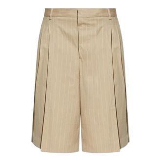 Ami Homme, Shorts, Beige, Taille: W42 Low Waist Wide Bermuda Shorts