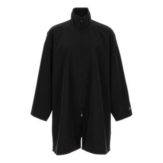 Fear of God Sportliche Nylonjacke mit hohem Kragen - - Sweatshirts & Hoodies - Herren - Schwarzk - L