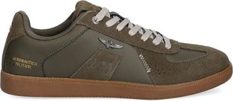 Aeronautica round-toe sneakers - Gr&uuml;n