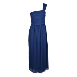 Emme Di Marella Emme DI Marella, Femme, Robes, Bleu, Taille: 34 FR Abito lungo in voile