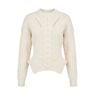 Dondup Rundhals-Strickpullover - - Knitwear - Damen - Beige - L