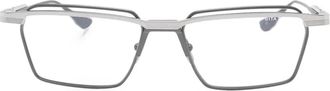 Dita Eyewear Triline Brille mit eckigem Gestell - Grau