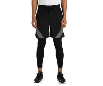 Puma Train Vent Woven Trainingsshorts Herren schwarz/weiß, L