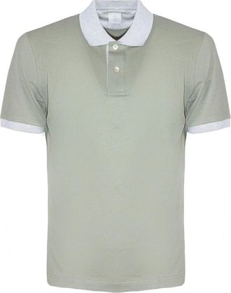 Eleventy Homme, Tops, Vert, Taille: XL Polo en Coton