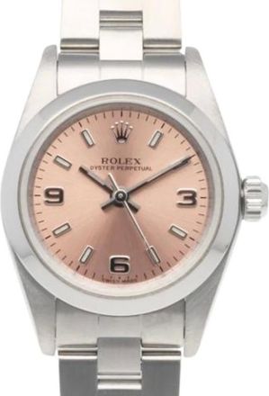 Rolex Montre vintage doccasion - Femme - Pre-owned - Rose - Taille: ONE Size