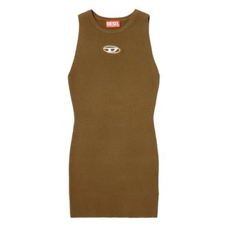 Diesel M-Caddix Rippenkleid - - Dresses - Damen - Braun - S