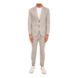 Eleventy Einreihige Anzughose - - Suits - Herren - Grau - XL