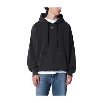 Off-white Herren, Sweatshirts & Hoodies, Schwarzk, XLGr&ouml;&szlig;e