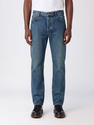 The Row Jean droit taille mi-haute en denim de coton &agrave; jambe droite