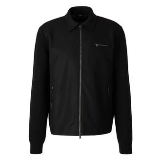 Herno Homme, Vestes, Noir, Taille: 2XL Veste Chemise en Laine