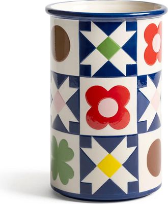 &Klevering Vase en grès Courtepointe &Klevering