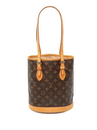 Louis Vuitton sac seau Monogram Petit (2000) - Marron