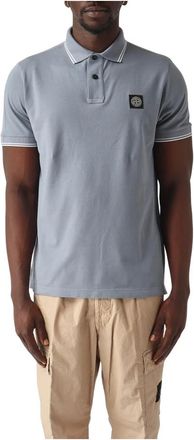 Stone Island Homme, Tops, Bleu, Taille: M Polo M/C