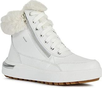 Geox Femme D Dalyla B Abx A Bottines, White, 36 EU