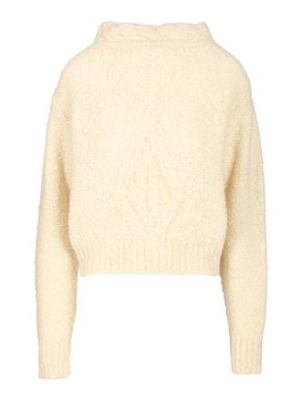 Isabel Marant Pull Col Rond - Blanc