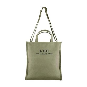 A.P.C. A.p.c., Homme, Sacs, Vert, Taille: ONE Size H61318 Tote Bag