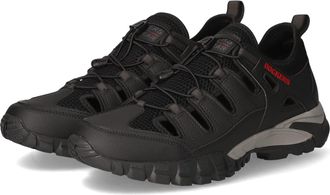 Dockers by Gerli Herren 52CY001 Sandale, schwarz, 42 EU