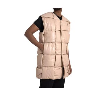 Bottega Veneta Homme, Vestes, Beige, Taille: L Veste sans manches matelass&eacute;e