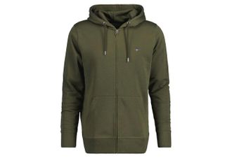GANT Sweatshirt Herren Sweatjacke Baumwolle
