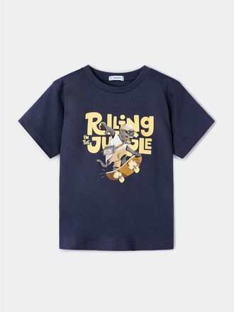 MAYORAL T-Shirt 3008 Dunkelblau Regular Fit