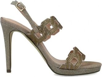 Menbur Femme, Chaussures, Jaune, Taille: 35 EU Sandales &agrave; talons hauts