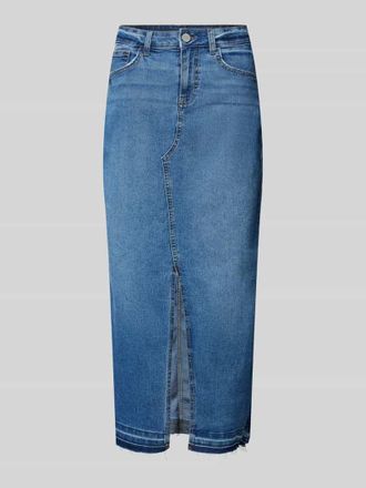 Vila High Waist Jeansrock mit Gehschlitz Modell RAY