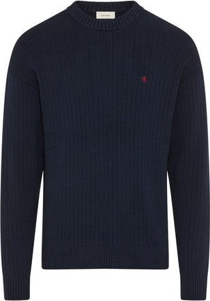 Calvin Klein Jeans Strickpullover Rundhalsausschnitt, Regular Fit