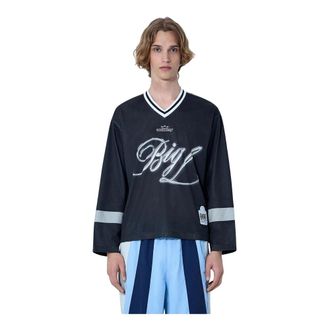 Awake NY Big Picture Hockey Jersey - - Sport - Herren - Schwarzk - M