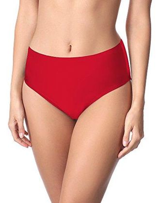 Merry Style Culotte Bas de Maillot de Bain Femme M72W (Rouge (4150), 42)