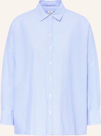 Emily van den Bergh Emily Van Den Bergh Hemdbluse Mit 3/4-Arm blau