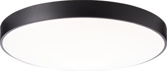 Lightbox LED Deckenlampe XXL | Ø 78 cm | funktionale Deckenleuchte mit Nachtlicht & CCT (3000 bis 6500 K) | stufenlos dimmbar über Fernbedienung | 8800 lm | au