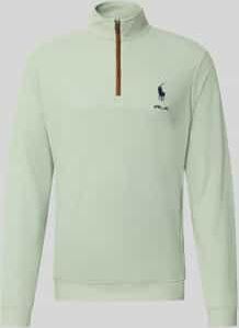 Polo Ralph Lauren Regular Fit Troyer mit kurzem Rei&szlig;verschluss