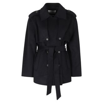 IVY OAK June Marie Coat - - Coats - Damen - Blau - XS