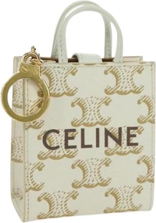 Celine Pre-owned Bag Charm - - Pre-owned - Damen - Wei&szlig; - ONE SIZE